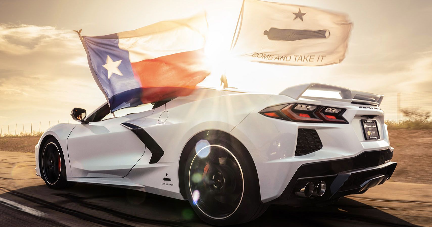 Watch Hennessey Set World Record With 200+ MPH C8 Corvette