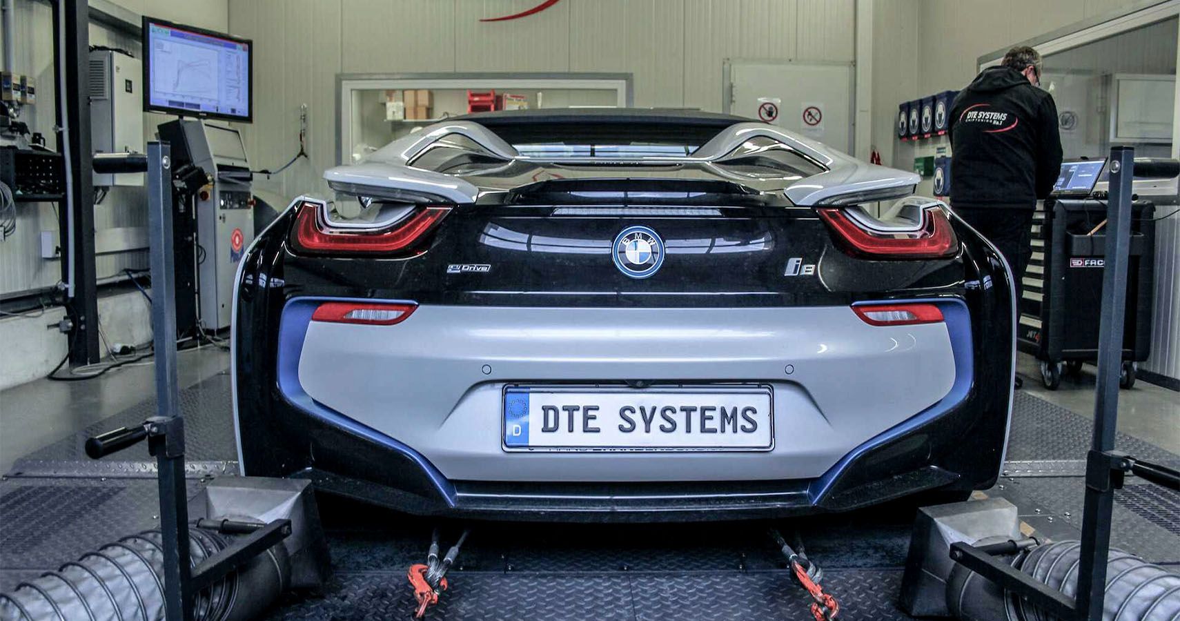 DTE Systems Unveils Tuned BMW i8 As Production Ends