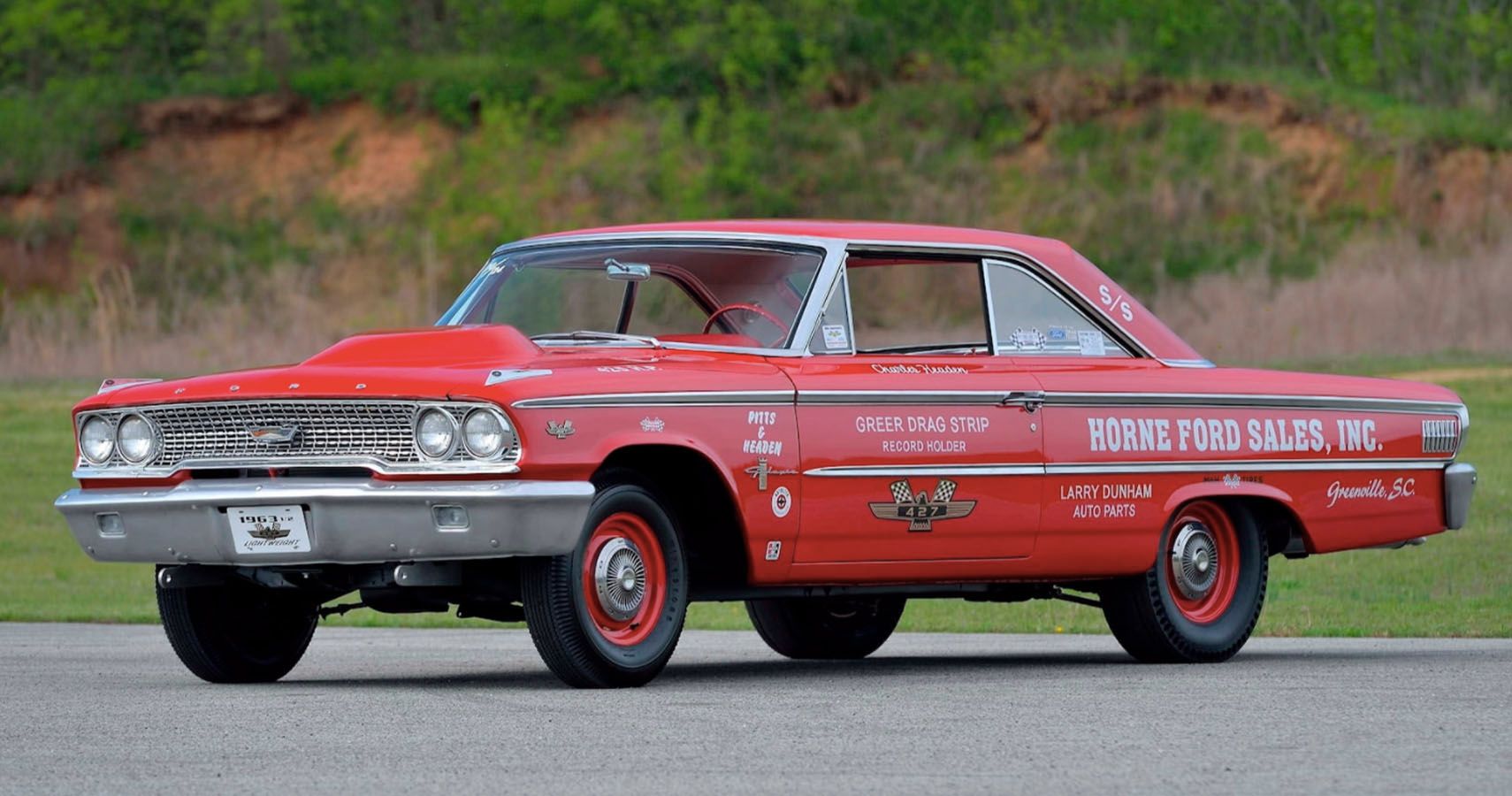 Ford Galaxie Drag Car 1964 Ford Galaxie Hardtop Race Car (Custom) 'BUE