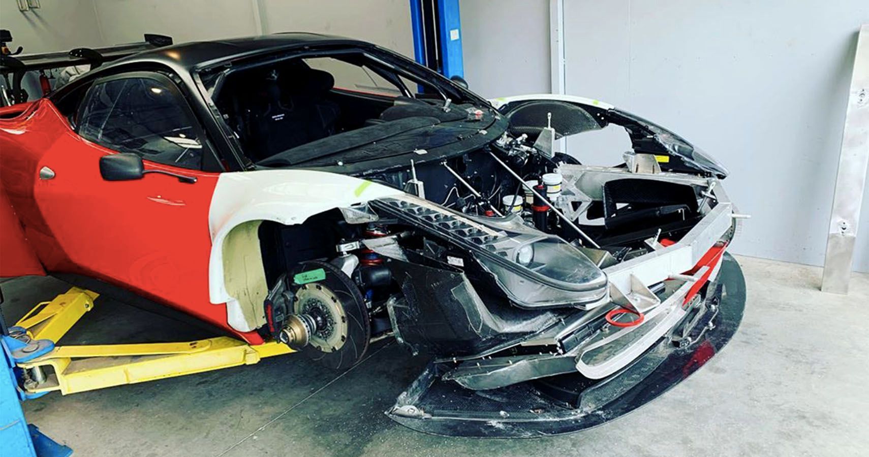 Swapped! Ferrari 458 GT3 Gets Monster Chevy IndyCar V8