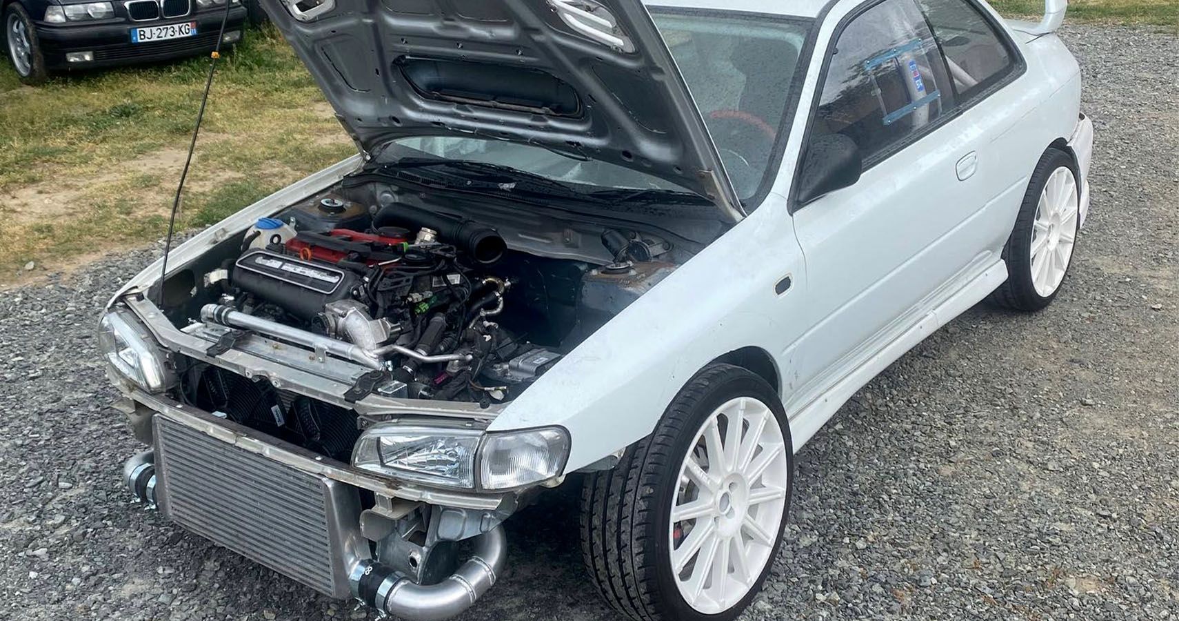 Swapped! Subaru Impreza Gets 500 HP Audi RS3 Turbo-Five