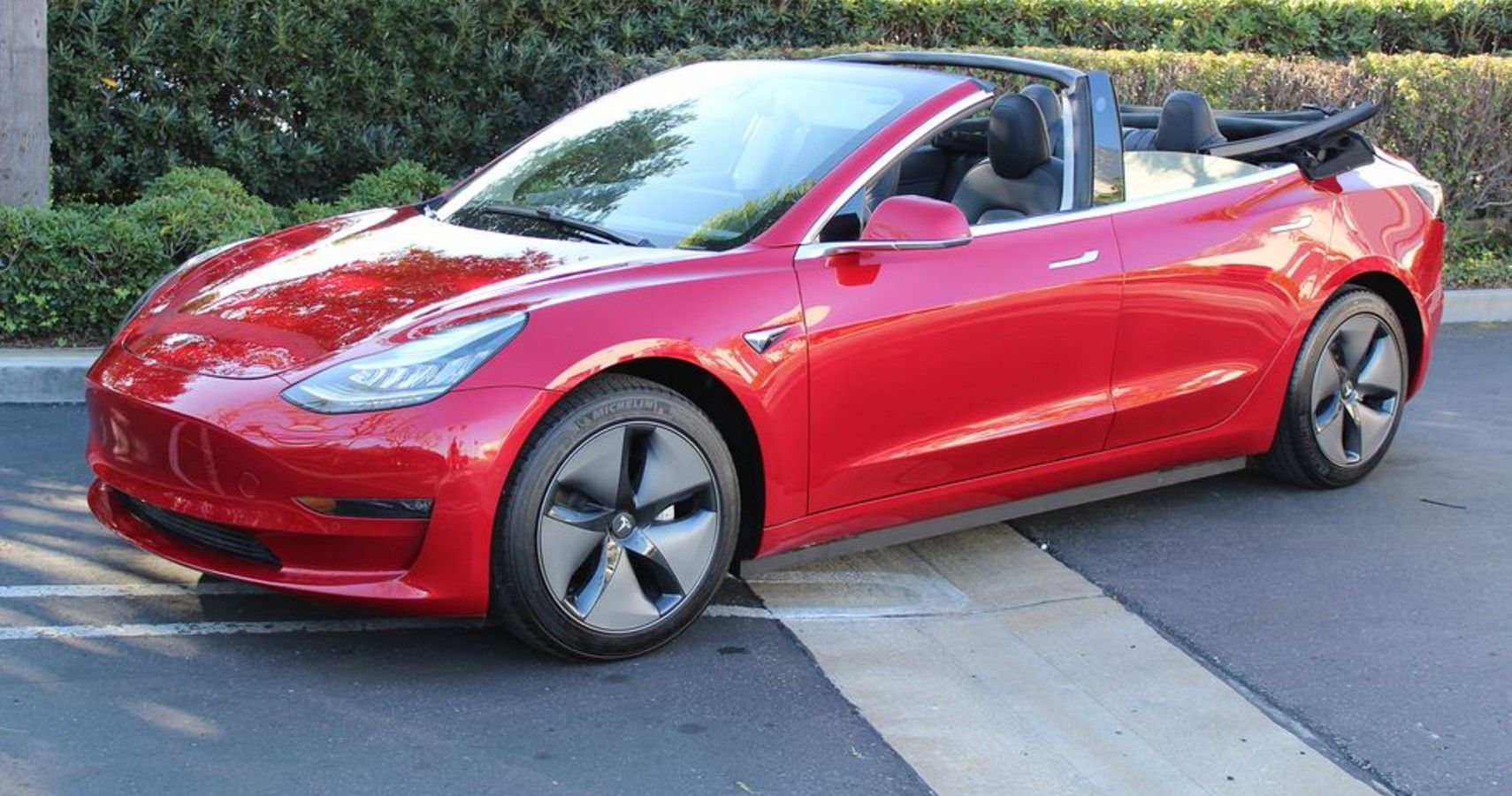 Custom Tesla Model 3 Convertible Is An Example Of Sawzall Excess