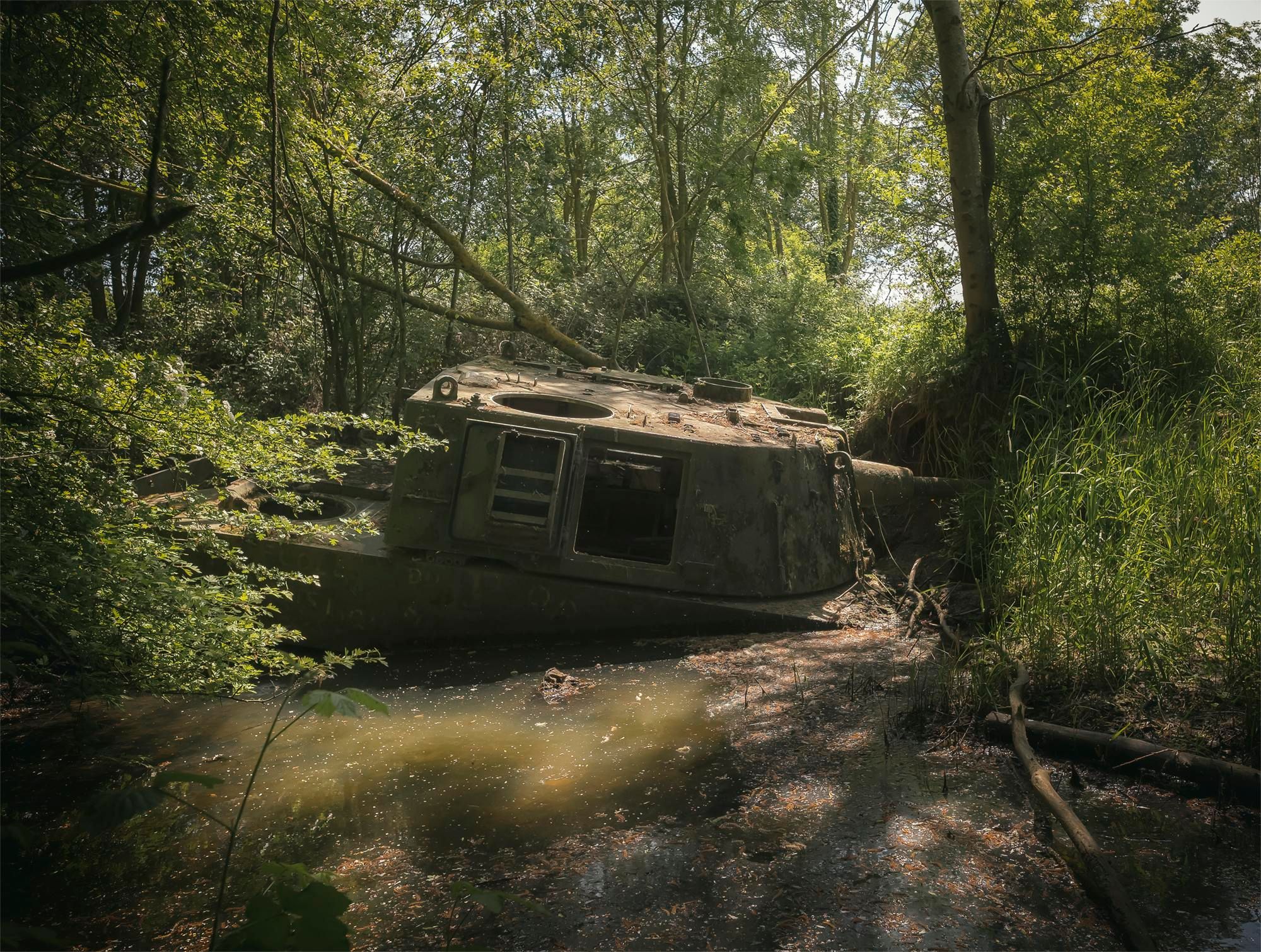 Check Out These Cool Images Of Abandoned Tanks