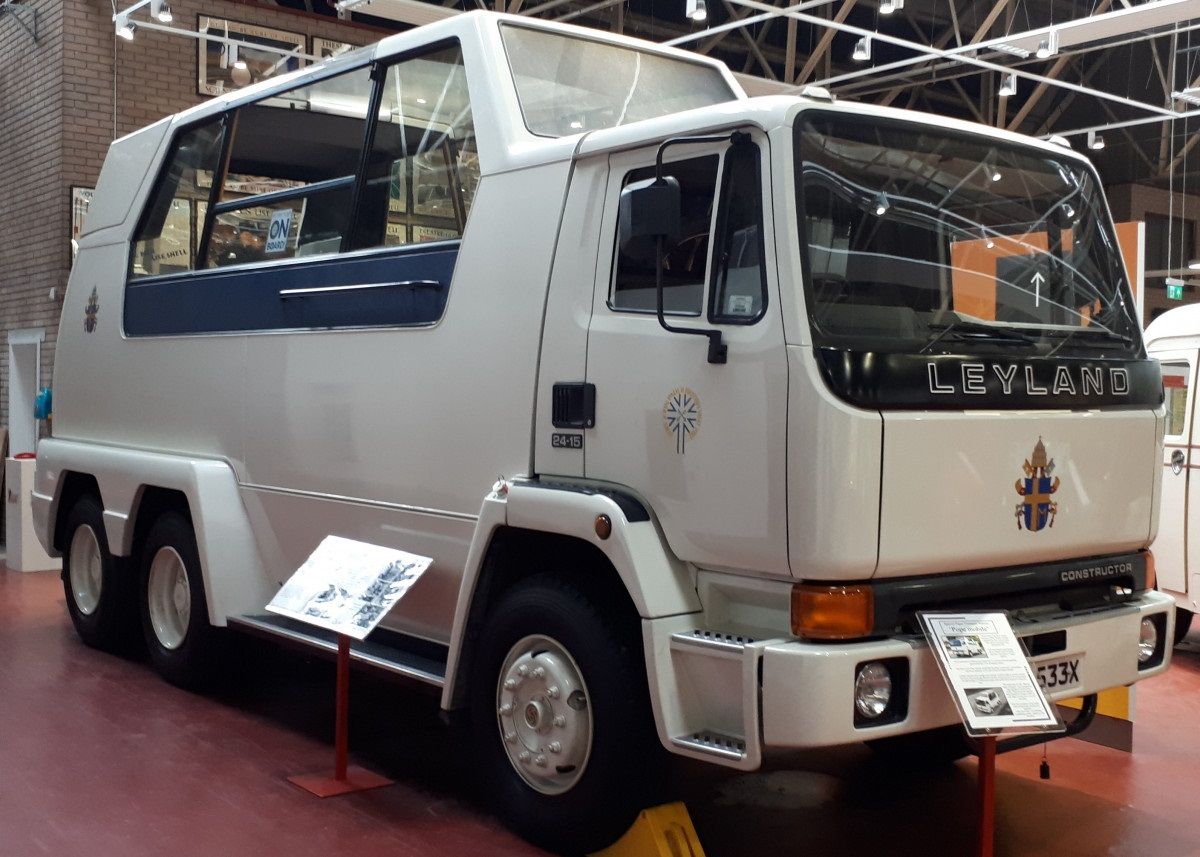 Here's How The Popemobile Has Changed Over The Years