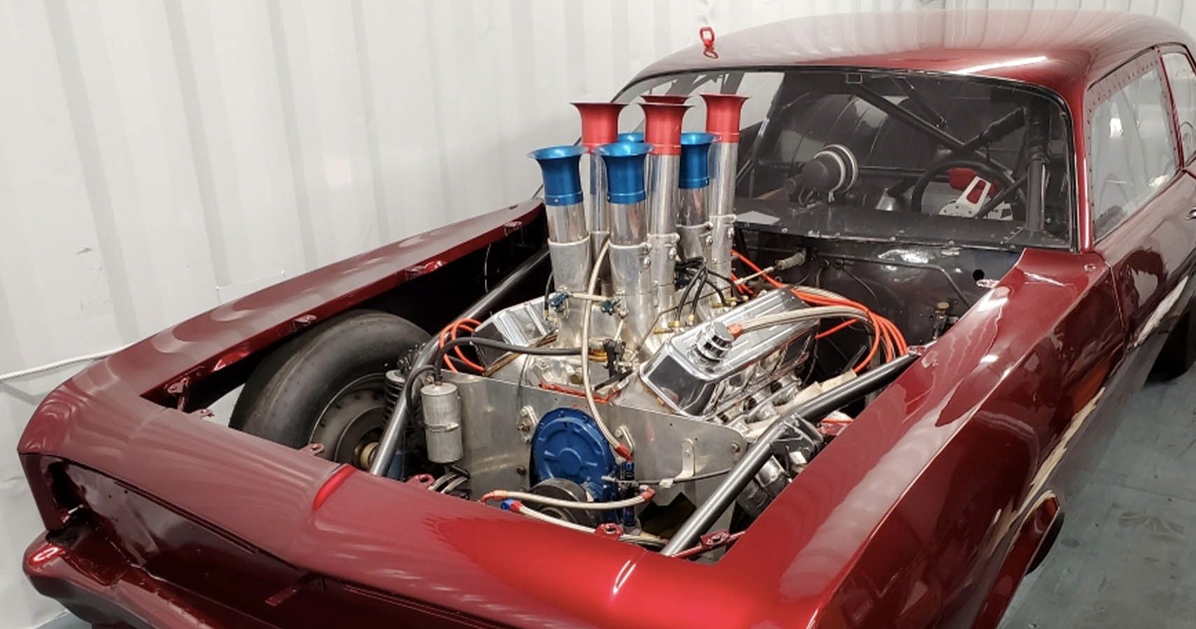 Bid On This Hardcore Drag-Prepped Chevy Nova