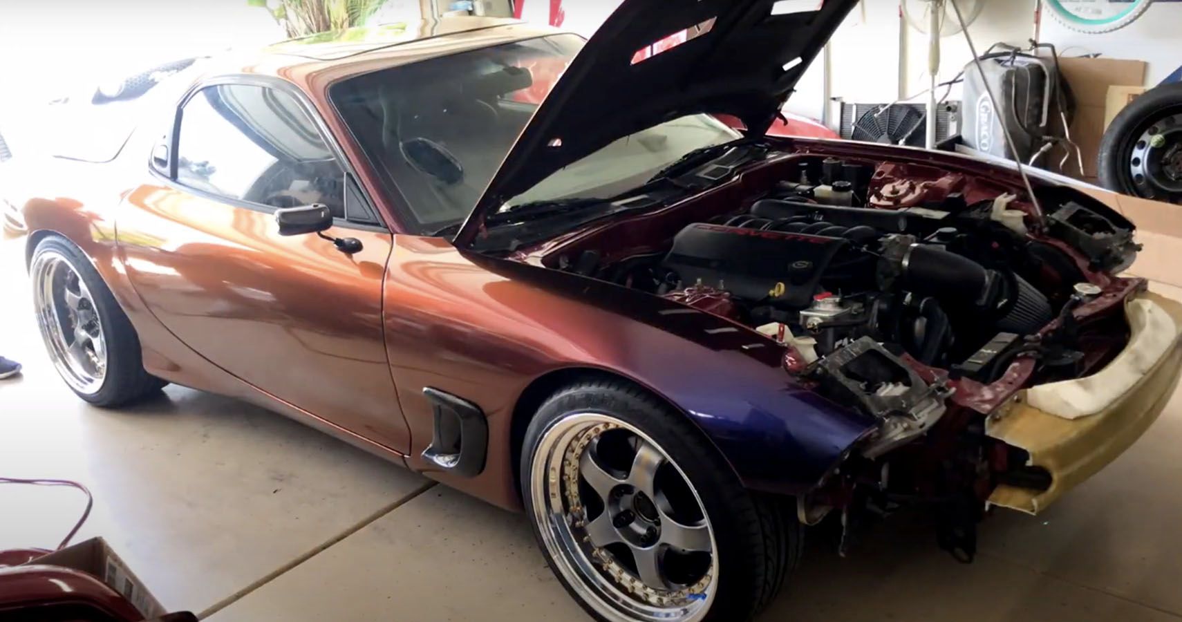 Swapped! FD Mazda RX-7 Gets A Corvette V8