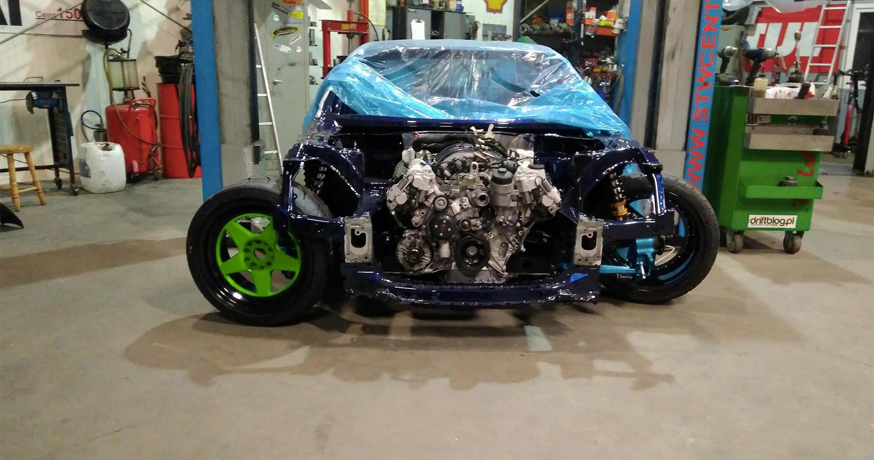 Swapped! Subaru BRZ Drift Car Gets Supercharged AMG V8