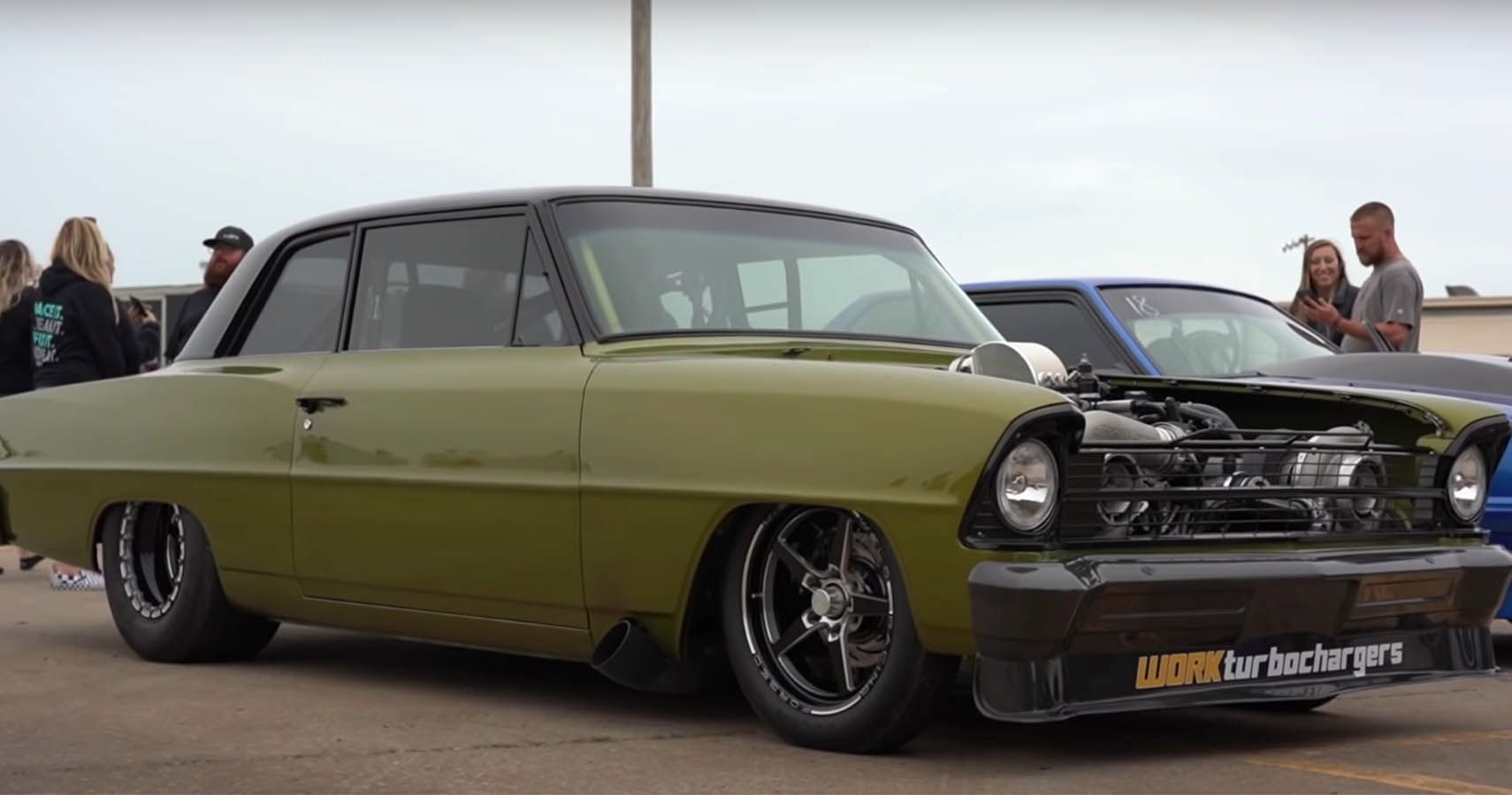 Street Legal TT Chevy Nova Runs The Quarter In 7.26s At 176 MPH!