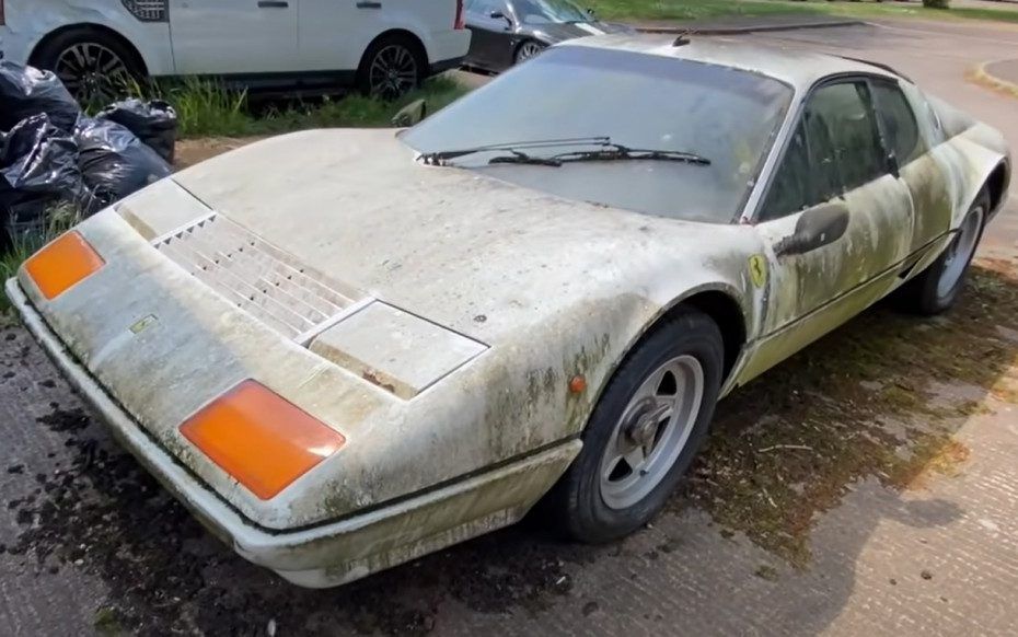 1-Of-42 Low Mileage Ferrari 512 BBi Left To Rot In Ireland