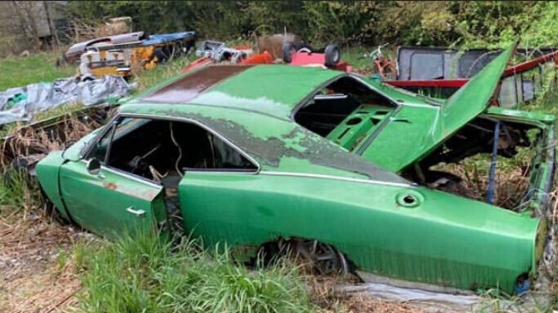 Sad Pics Of Abandoned Muscle Cars