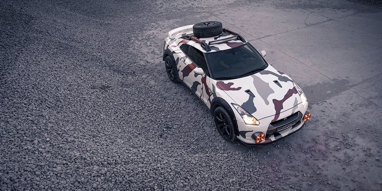 Godzilla Goes Baja! The 2020 Nissan GT-R Offroad