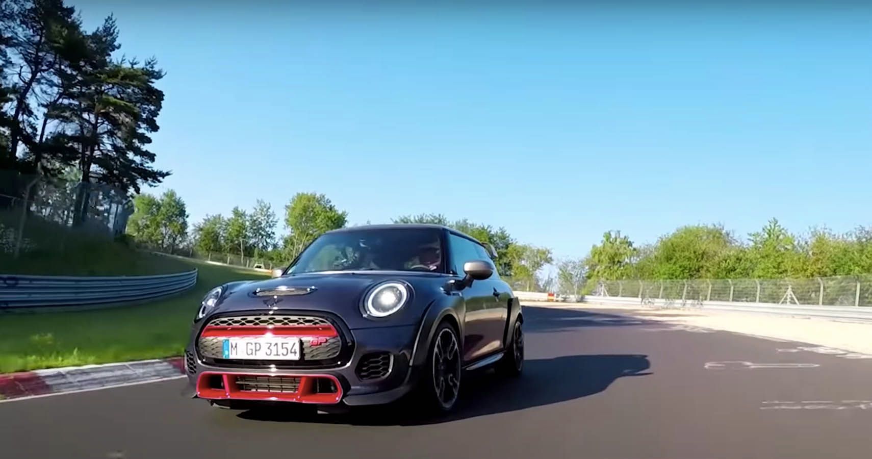 Get Inside A Mini Cooper JCW GP For A Nurburgring Hot Lap
