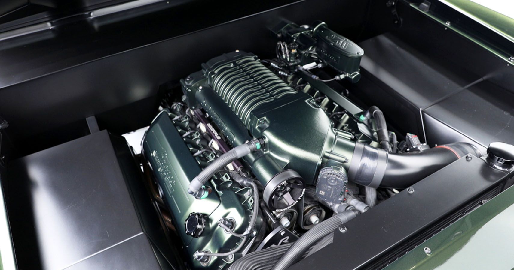 Supercharged Coyote-Powered Ford Bronco Sells For $195k At Barrett-Jackson