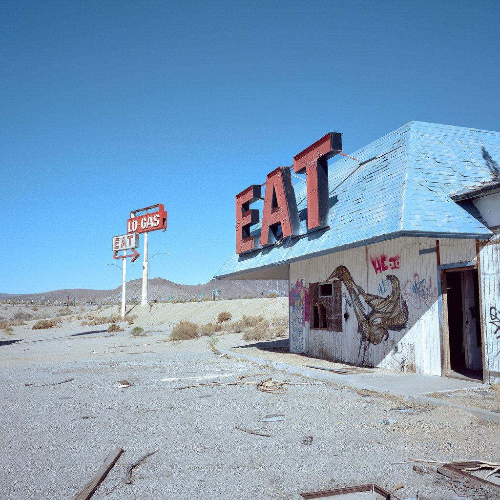 Check Out These Creepy Photos Of Abandoned Truck Stops