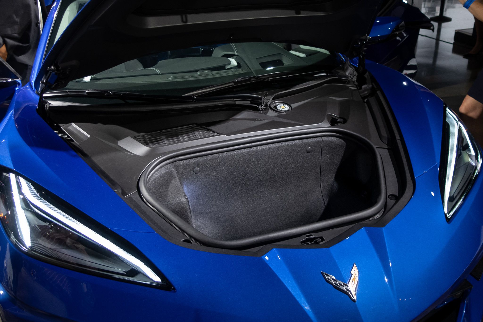 C8 Corvette Frunk Might Pop Up Under 30mph