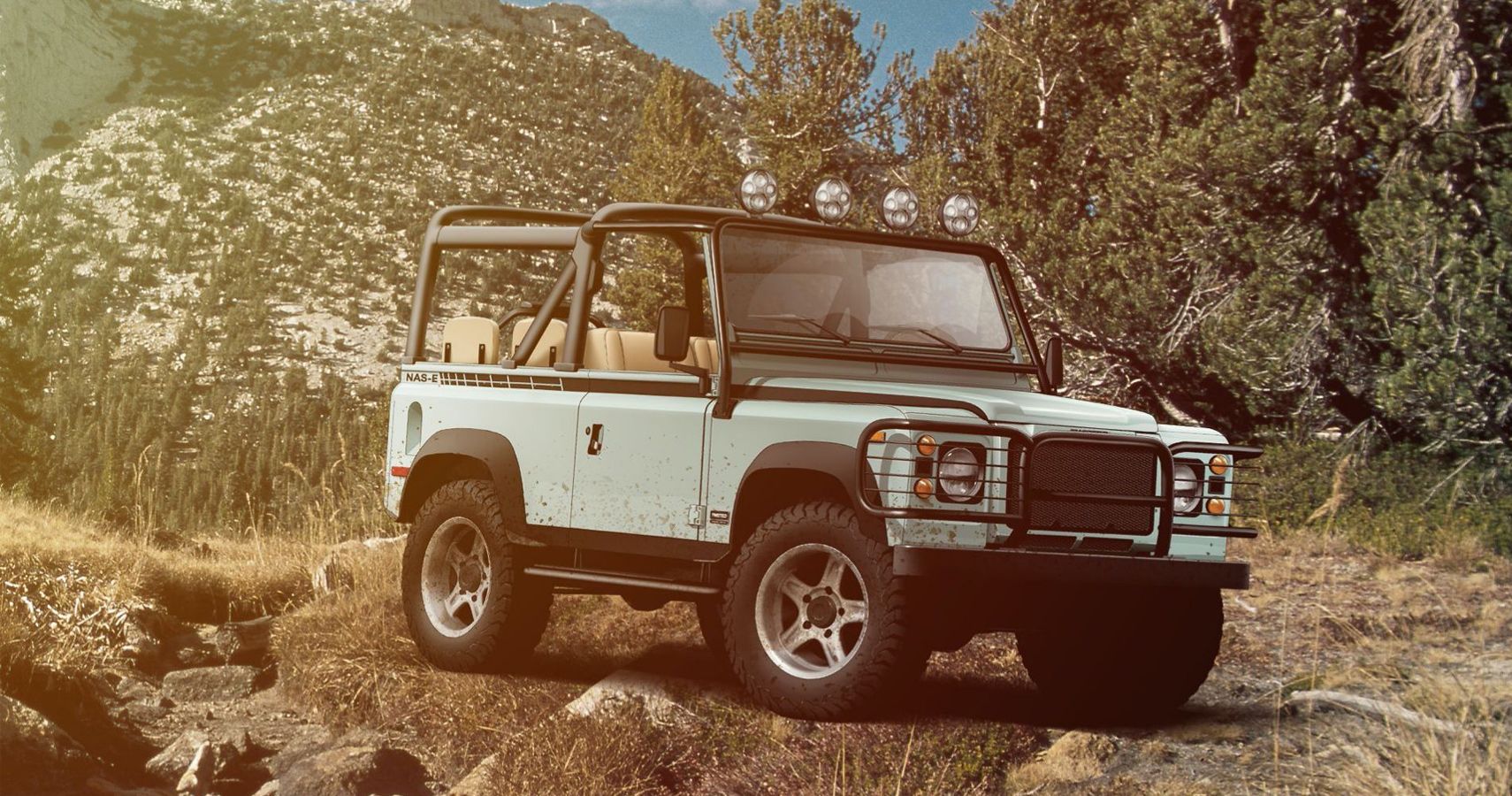 Twisted Automotive Unveils Electrified Land Rover Defender "NAS-E"