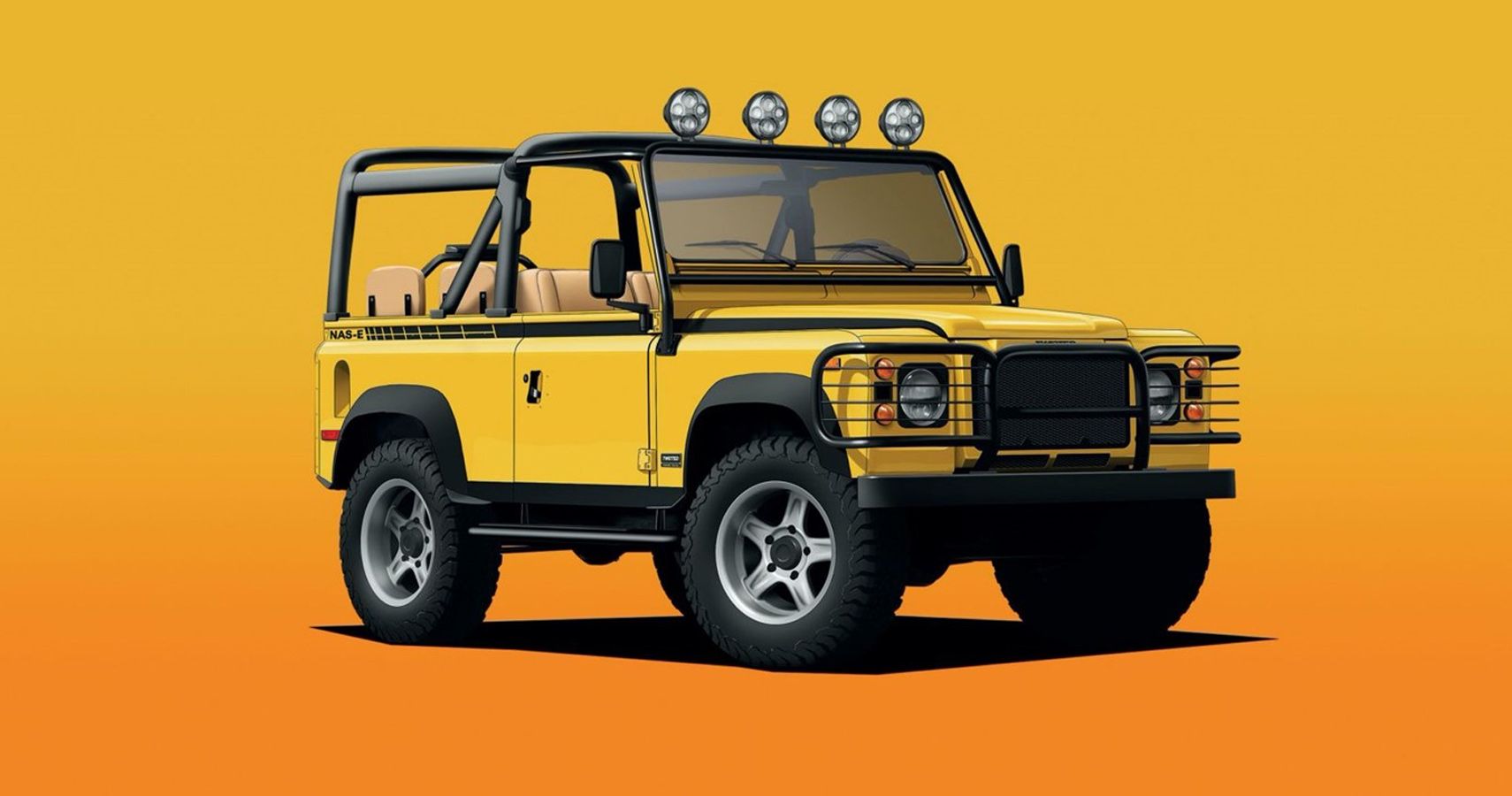 Twisted Automotive Unveils Electrified Land Rover Defender "NAS-E"