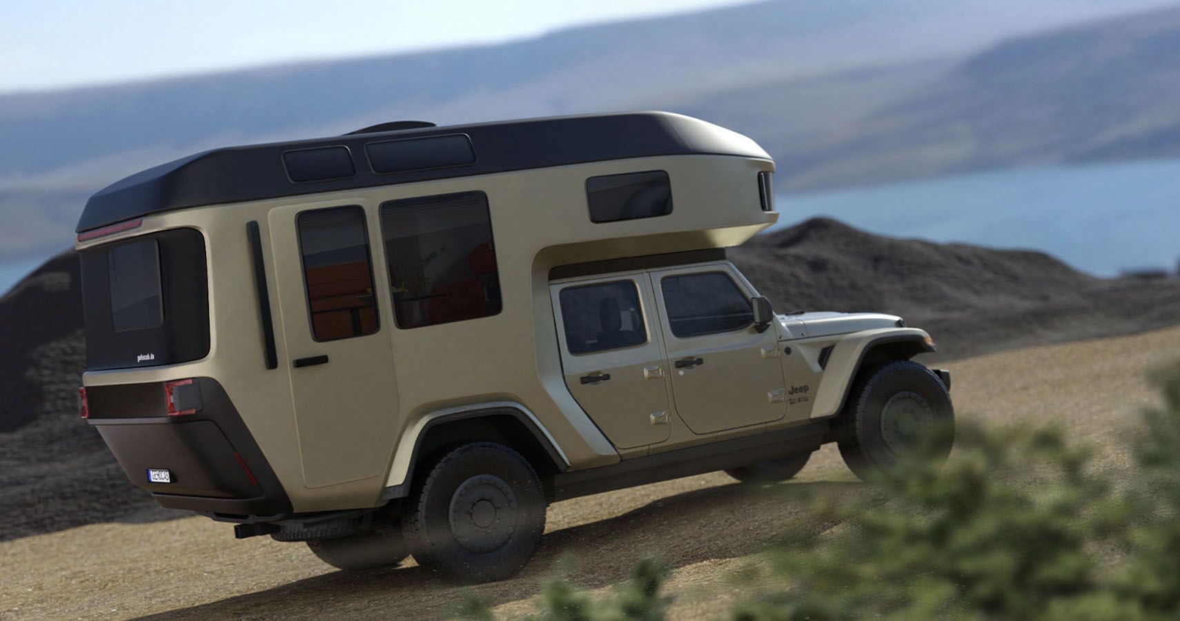 GEHOcab To Offer Carbon Fiber Camper Conversions For Defender, Bronco