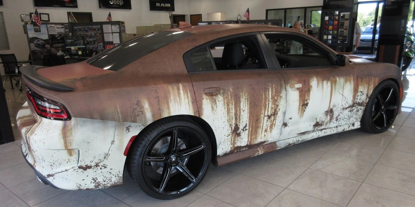 10 Beautiful American Muscle Cars Ruined By Hideous Paint And Wrap Jobs