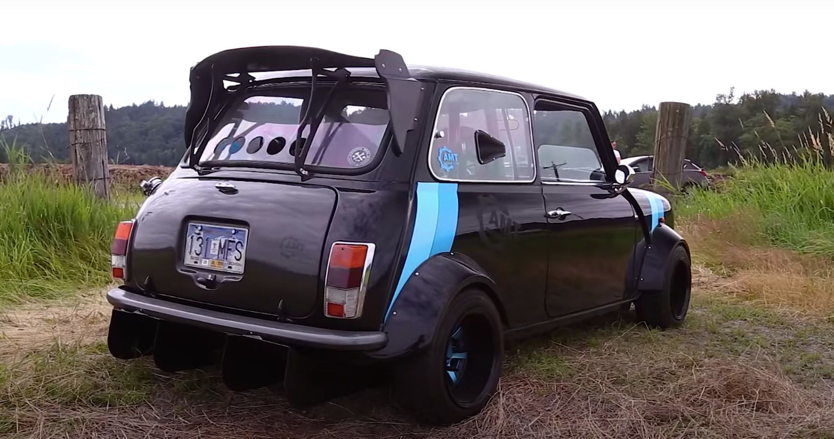 Swapped! Mid-Engined Mini Gets A Kawasaki Ninja's 13,000-RPM Engine