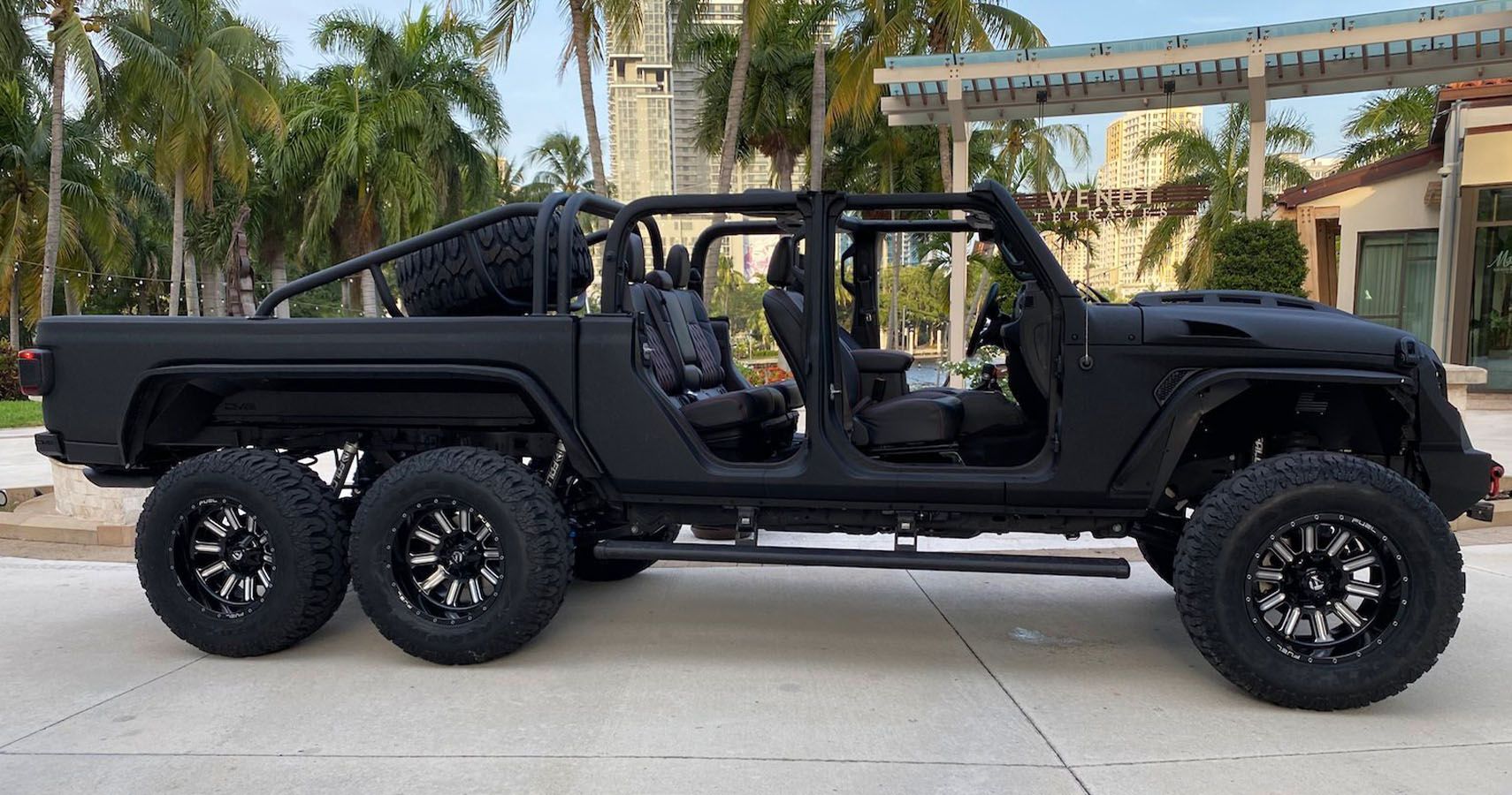 SoFlo Jeeps Unveils Hardcore Gladiator 6x6 Package