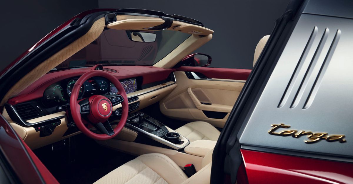 The Porsche 911 Heritage Edition Is A Modern Interior Done Right