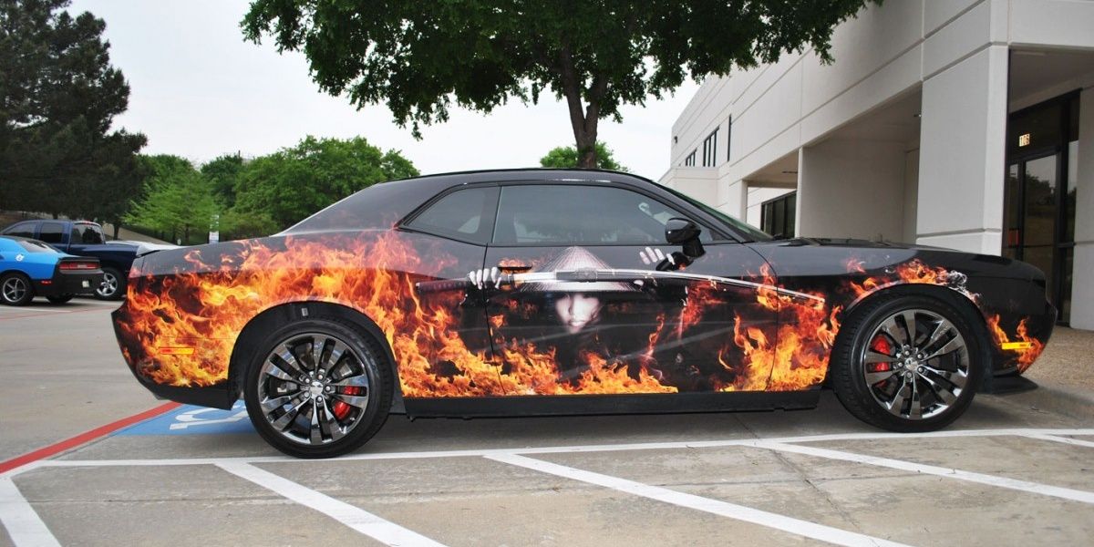 10 Iconic Muscle Cars Ruined With Terrible Wrap Jobs