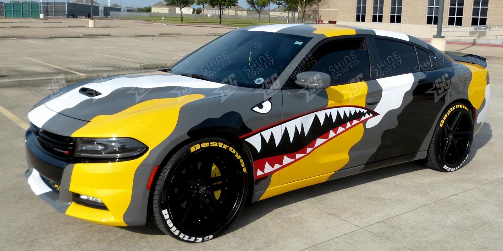 10 Iconic Muscle Cars Ruined With Terrible Wrap Jobs
