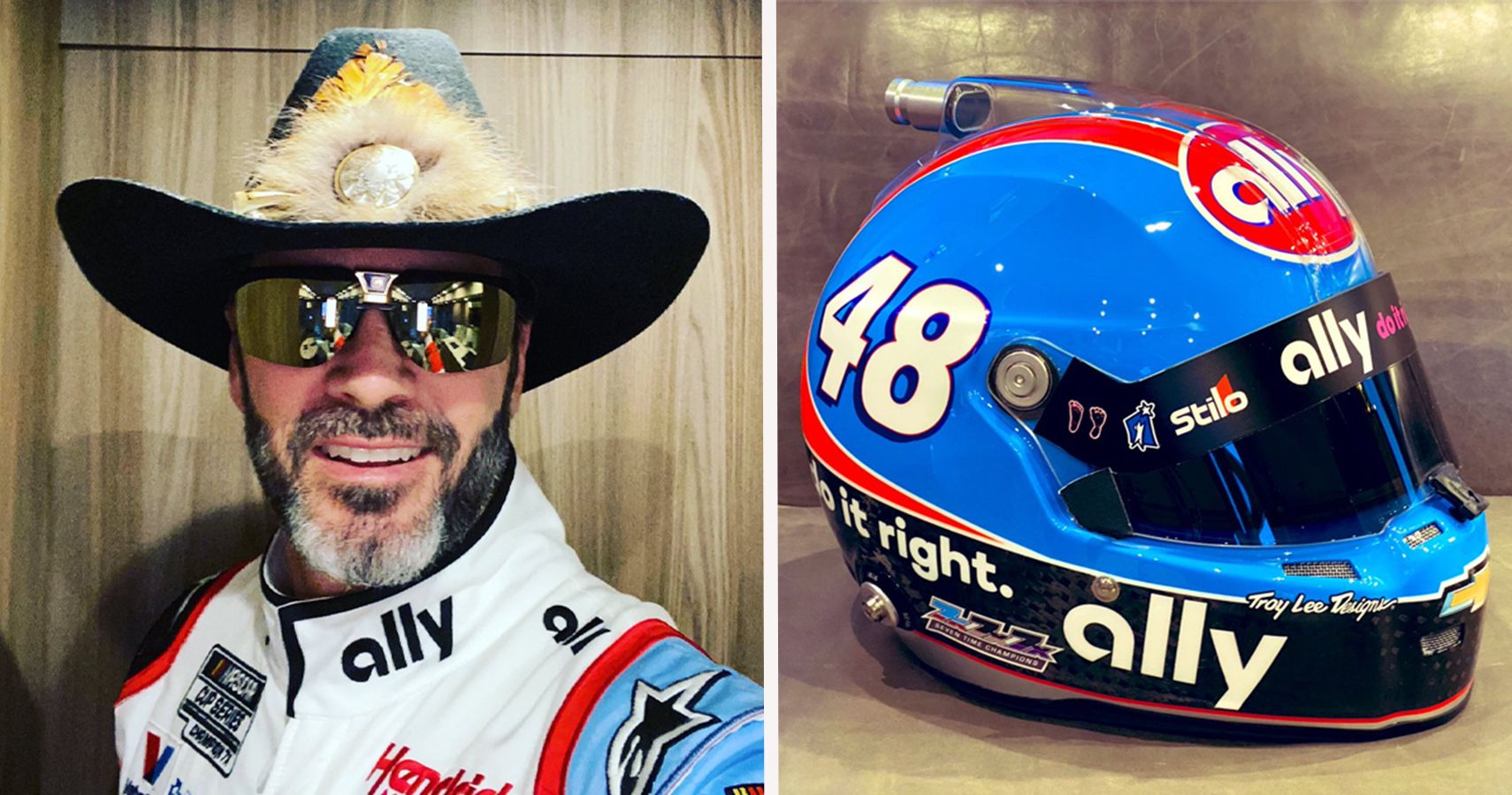 Check Out Jimmie Johnsons’s Awesome Dale Earnhardt And Richard Petty ...