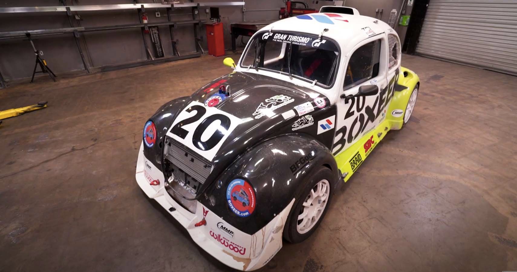 The Hoonigans Go Deep On A Turbodiesel VW Beetle Pikes Peak Racer