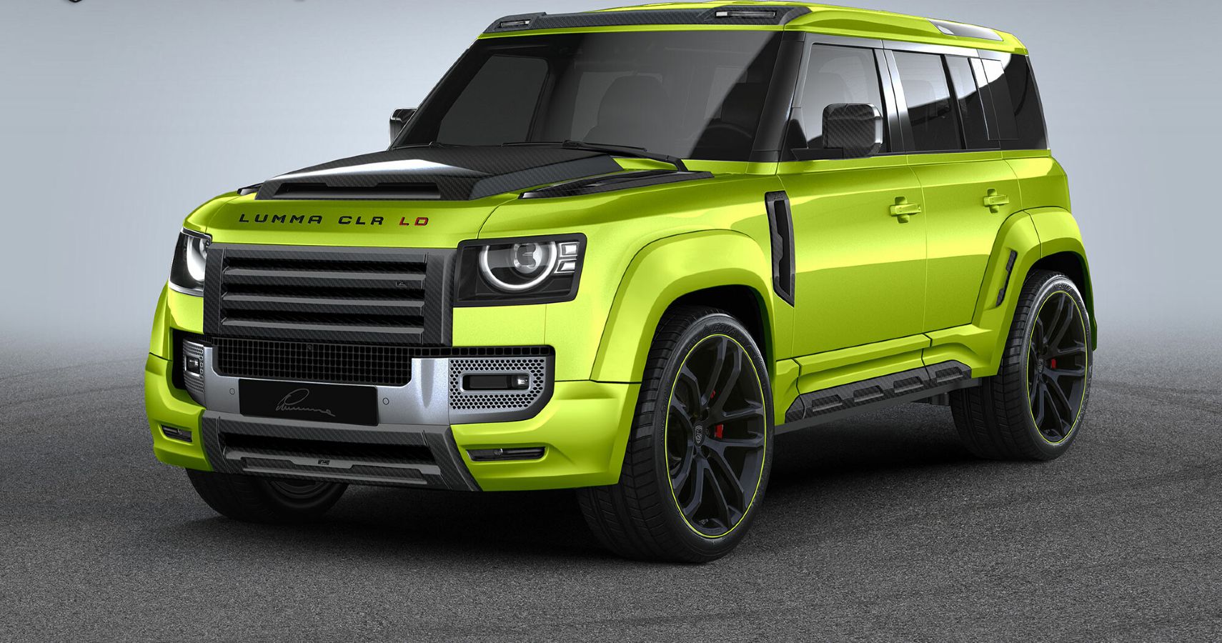 This Crazy Defender Body Kit By LUMMA Design Bulks Up The Stylishly ...