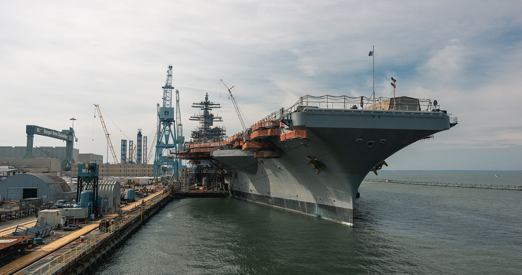 USS Washington Reaches Two Milestones During Refueling And Complex Overhaul