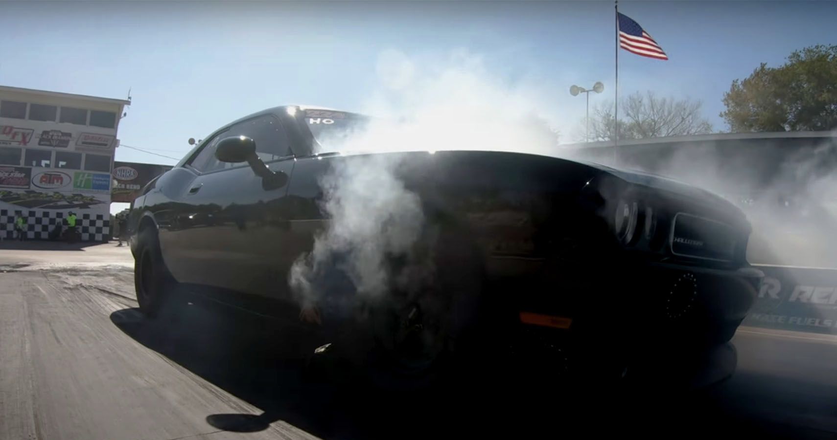 Take A Look Under The Hood Of This Smokin' 1500-HP Twin-Turbo Dodge ...
