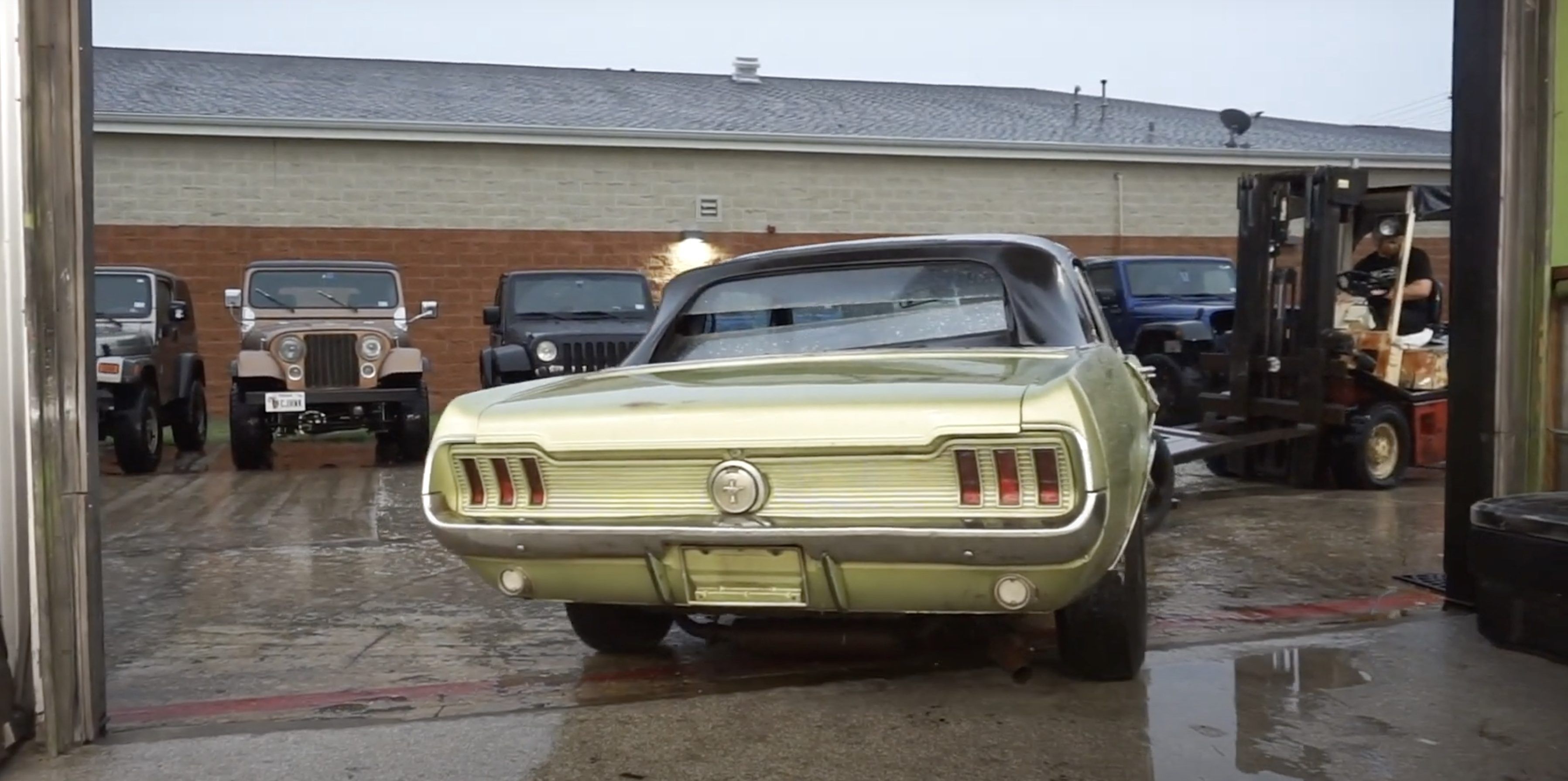 Watch Dennis Collins Showcase A Rare 1967 Mustang Convertible With ...
