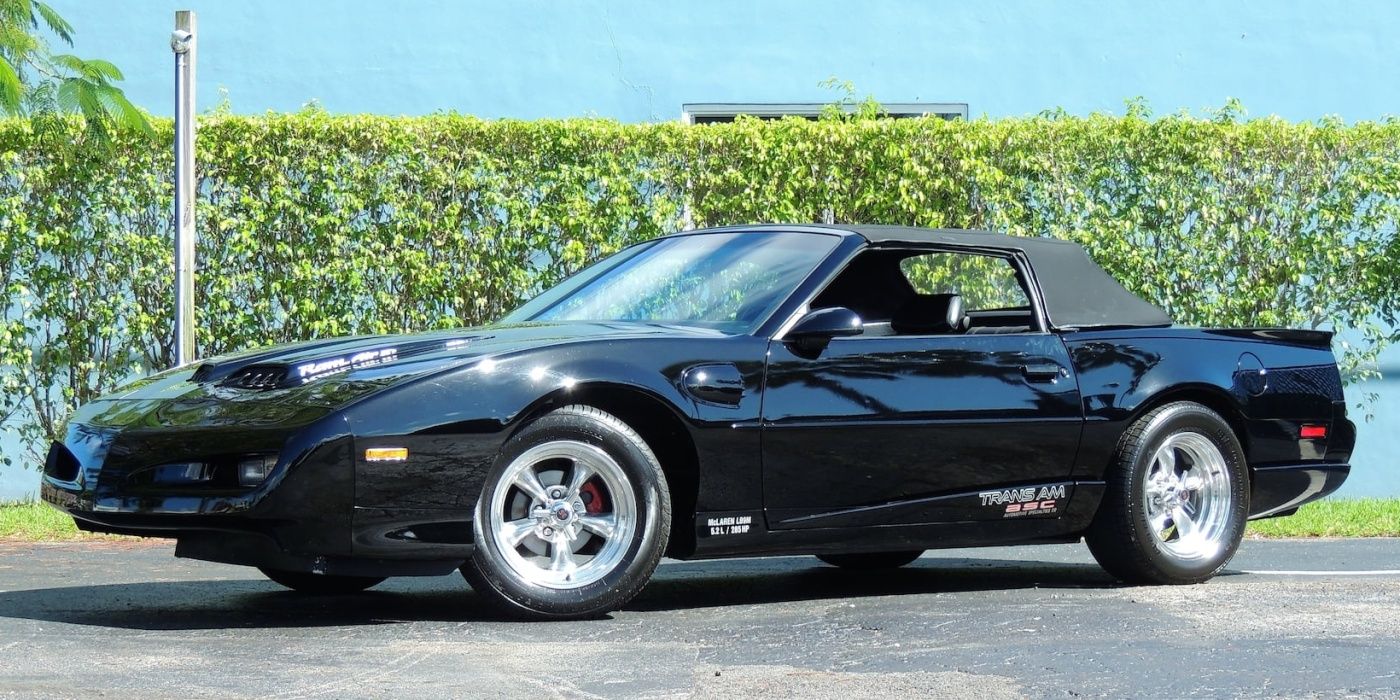 The Evolution Of The Pontiac Trans Am In Pictures