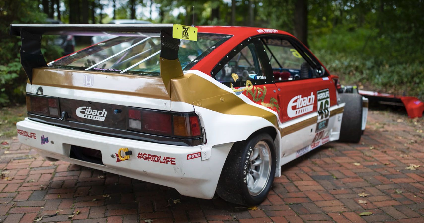 Hoonigans Check Out A Honda CRX Tube Chassis Race Car