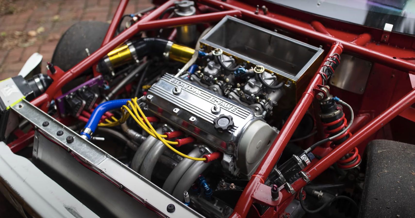 Hoonigans Check Out A Honda CRX Tube Chassis Race Car