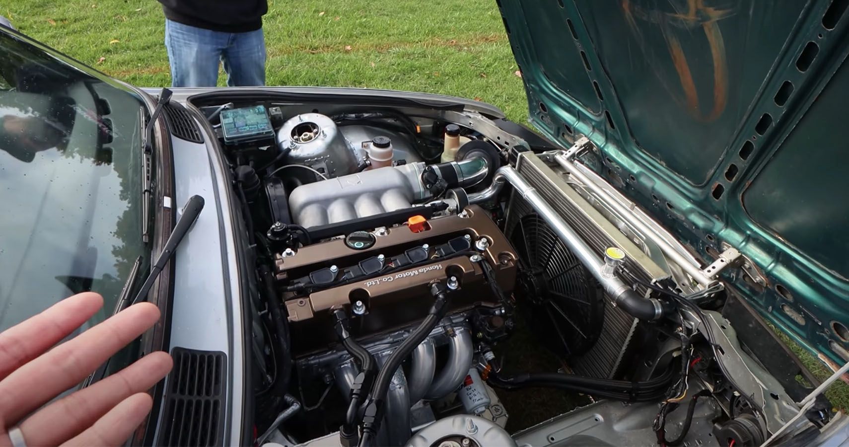 The Hoonigans Go Deep On A K24-Swapped E30 BMW