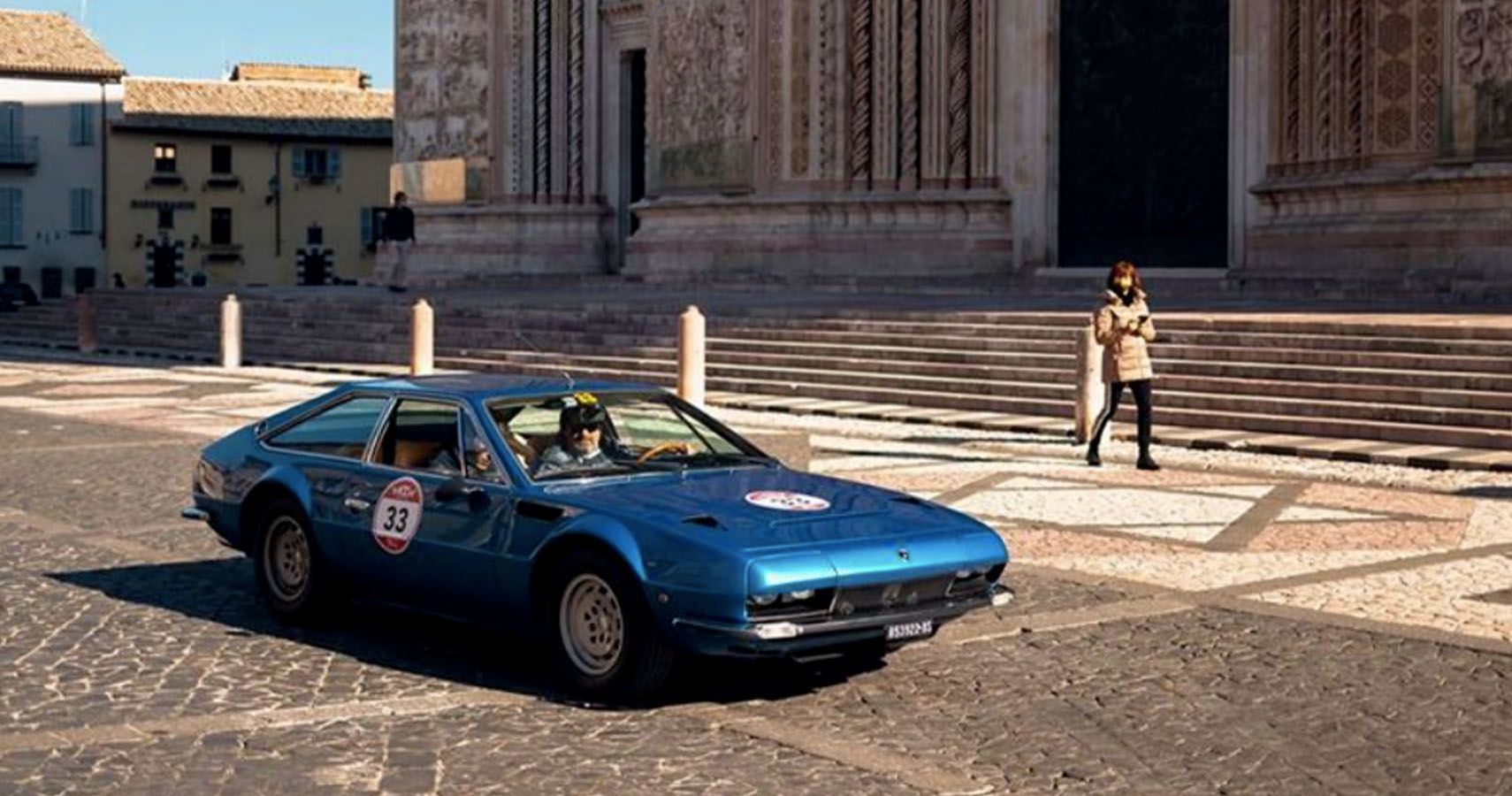 Lamborghini Digs Out A Countach And Jarama From Museum For Modern Rally