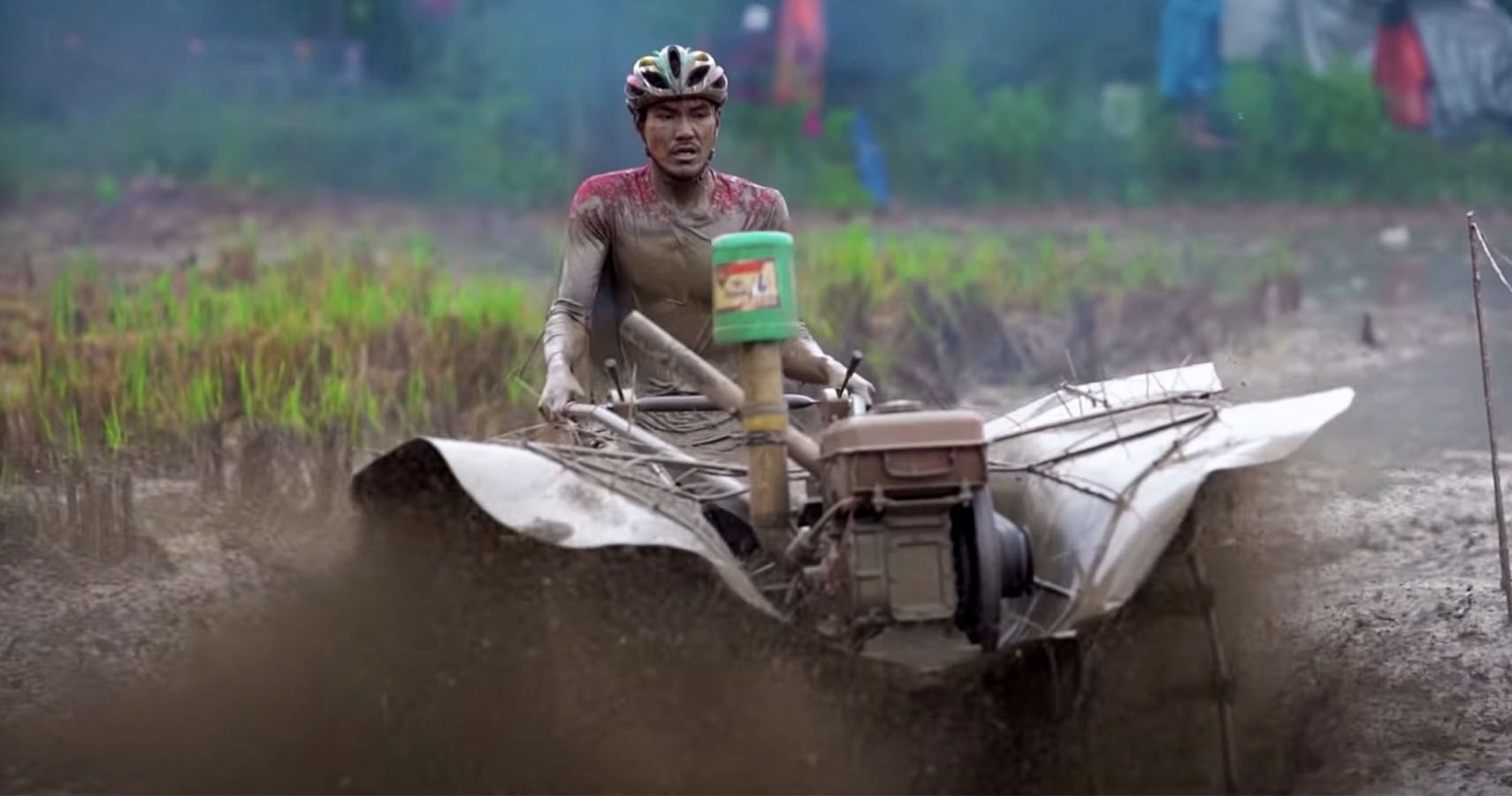 Racing Crazy Modded Farm Tractors In Rural Thailand Is A Sport
