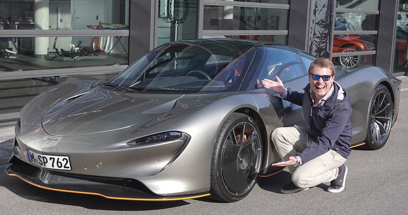 See Shmee Driving The McLaren Speedtail For The First Time