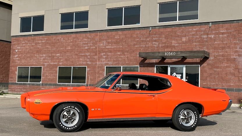 Check Out This 1969 Pontiac GTO Judge (And Its Incredible License Plate ...