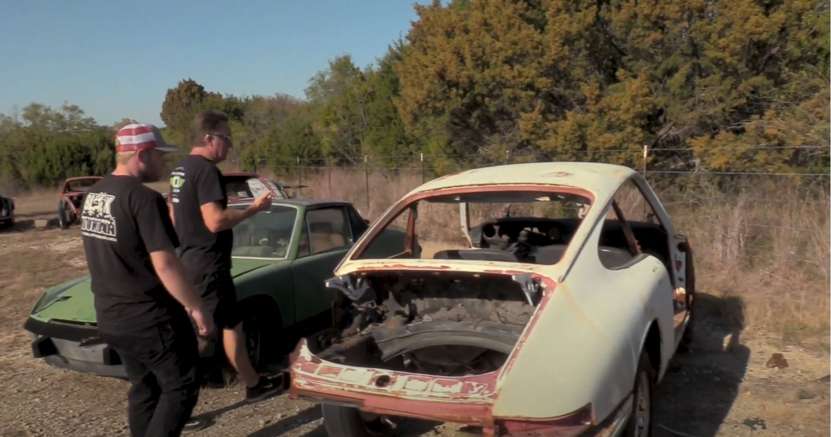 Watch Dennis Collins Rescue Some Abandoned Porsches From The Texas Sun