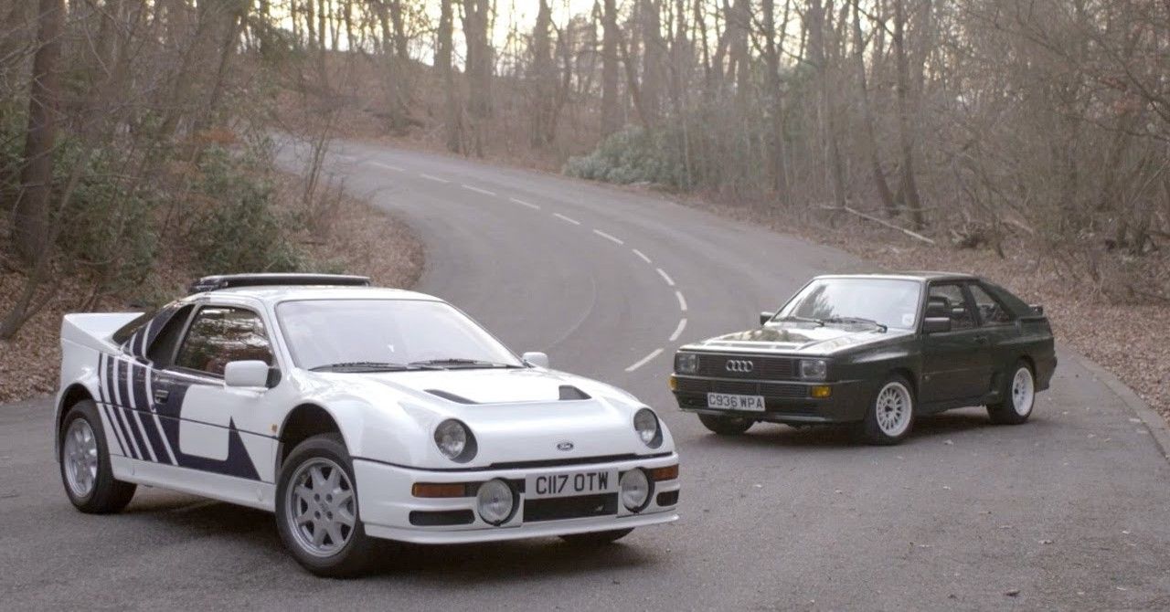 Retro Review: Chris Harris Pilots The Ford RS200 And Audi Sport Quattro