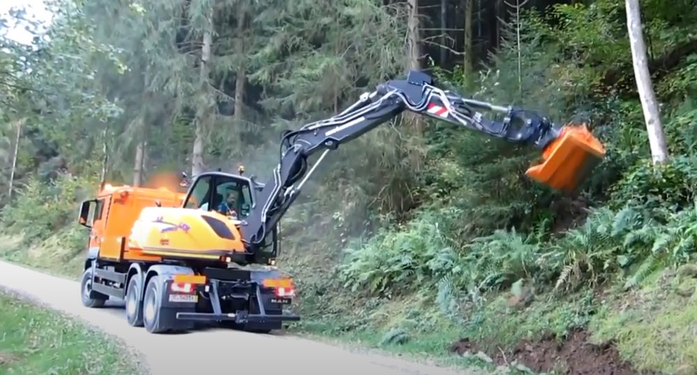Dig This Combination Truck And Excavator