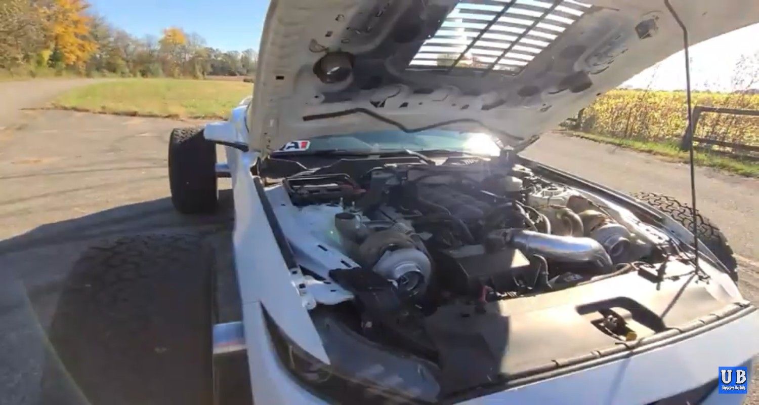 Watch This Monster Mustang Rock Massive 24-Inch Wheels