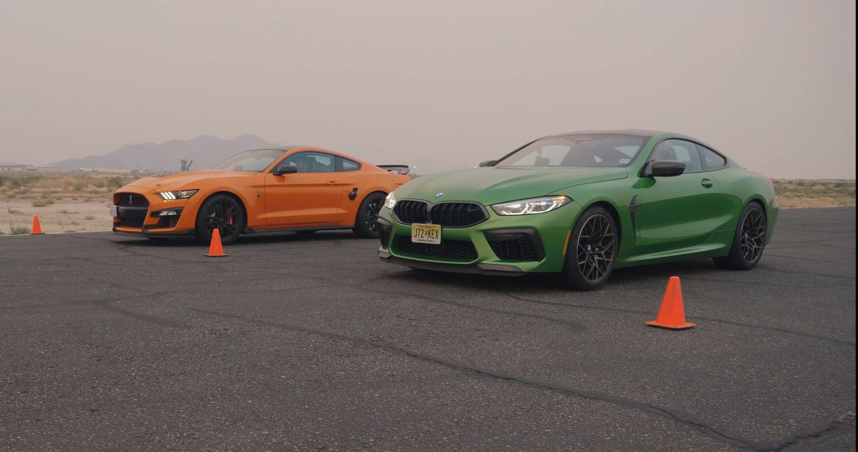 Edmunds Pits M8 Competition Vs Mustang Shelby GT500 In Sport Coupe Drag ...