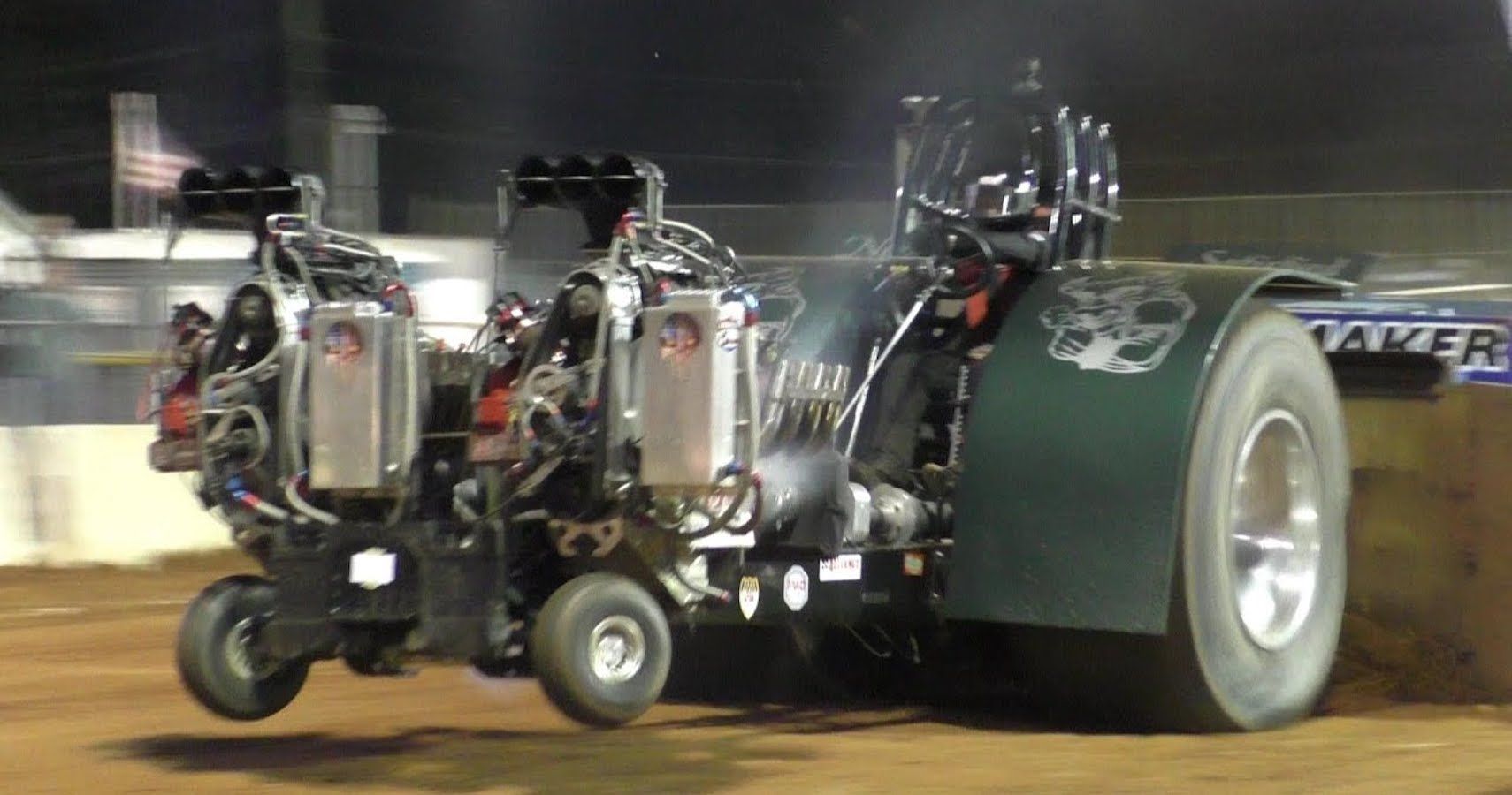 Witness A Crazy Modified Tractor Dubbed "Never Satisfied" Pull At ...