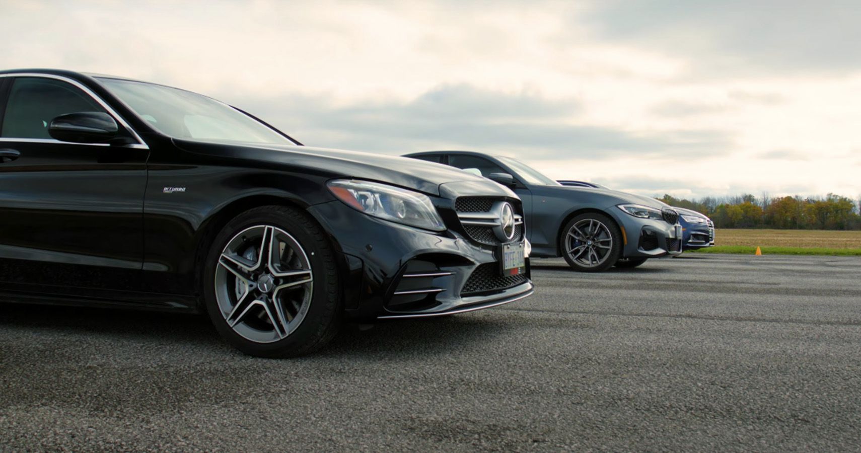 German Four-Door Drag Battle: BMW M340i Vs Audi S4 Vs Mercedes-AMG C43