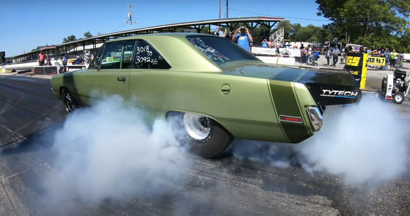 Check Out This 1700-HP Twin-Turbo Dodge Dart Swinger Spotted At Holley ...